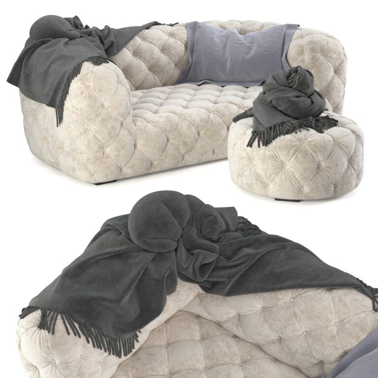 1950 Chester Moon Sofa (336227) 3D model - Download 3D model 1950 ...