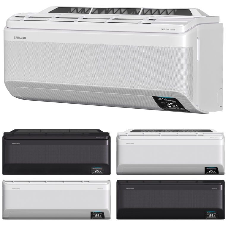 Air conditioners Samsung Wind Free (336384) 3D model - Download 3D ...