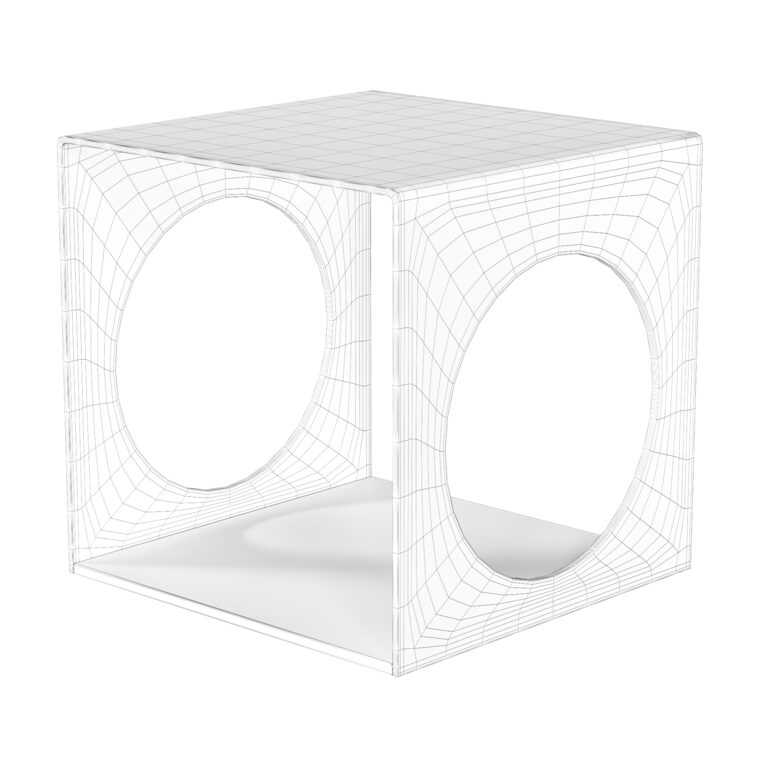 Cube Circle coffee table (336397) 3D model - Download 3D model Cube ...