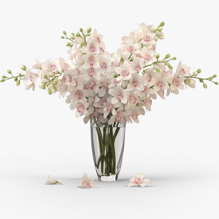Bouquet of orchids (336487) 3D model - Download 3D model Bouquet of ...