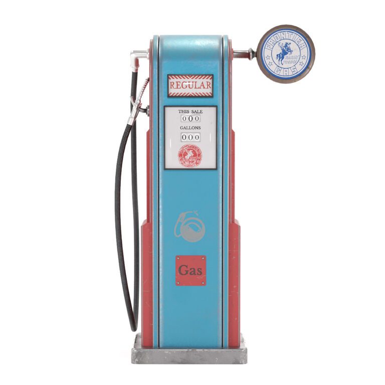 Frontier Gas Pump (336861) 3D model - Download 3D model Frontier Gas ...