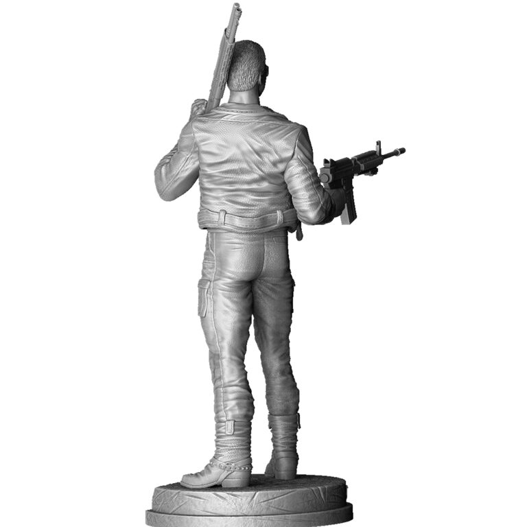 TERMINATOR T-800 FOR 3D PRINTING ASSEMBLED (336945) 3D model - Download ...