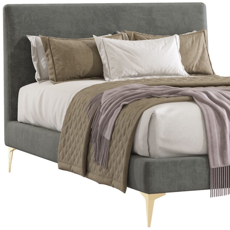 Metal Legs Andes Bed 101 (337256) 3D model - Download 3D model Metal ...
