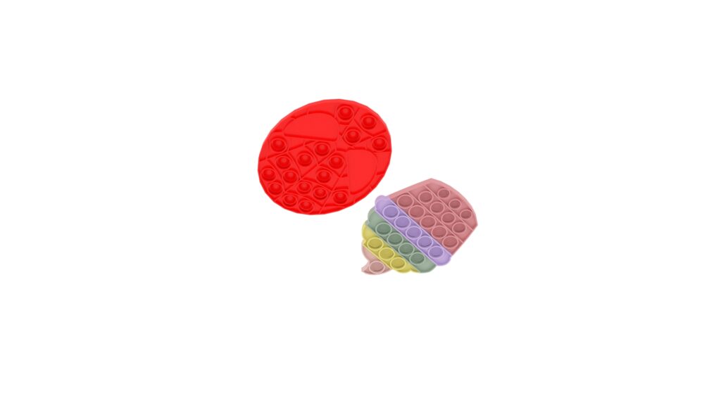 Pop It Fidget Toys Set (338086) 3D model - Download 3D model Pop It ...
