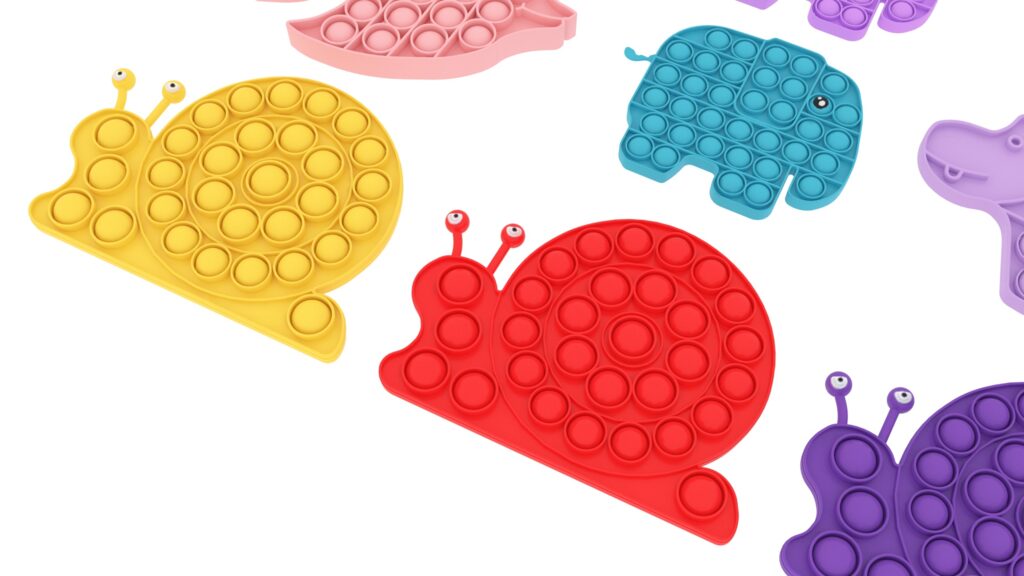 Animal Pop It Fidget Toys Set (338137) 3D model - Download 3D model ...