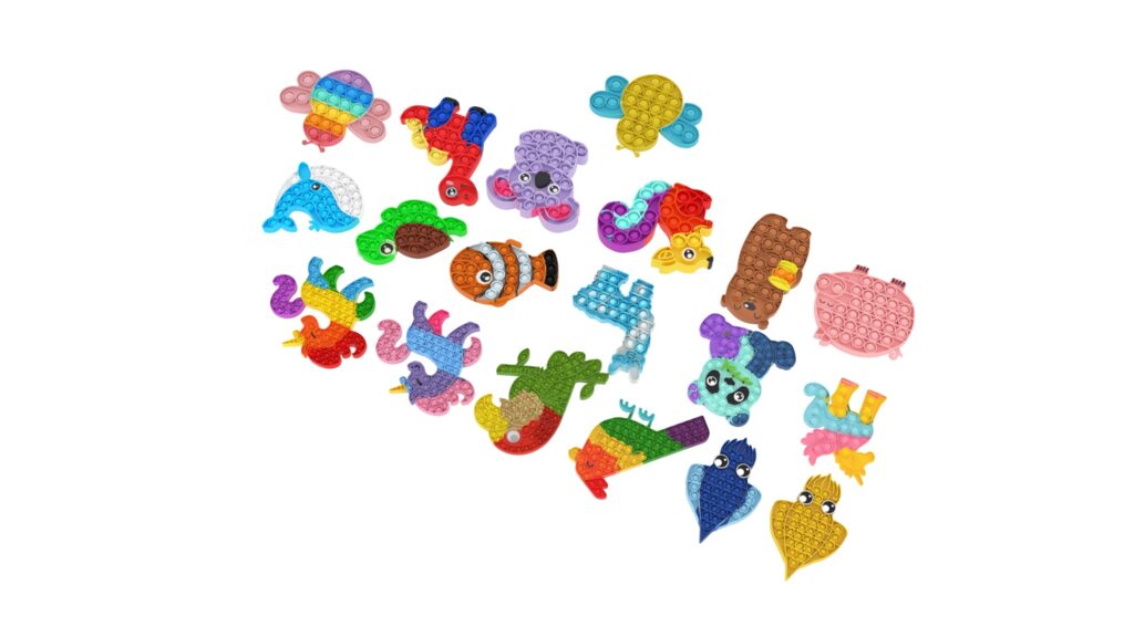 Animal Pop It Fidget Toys Set (338140) 3D model - Download 3D model ...