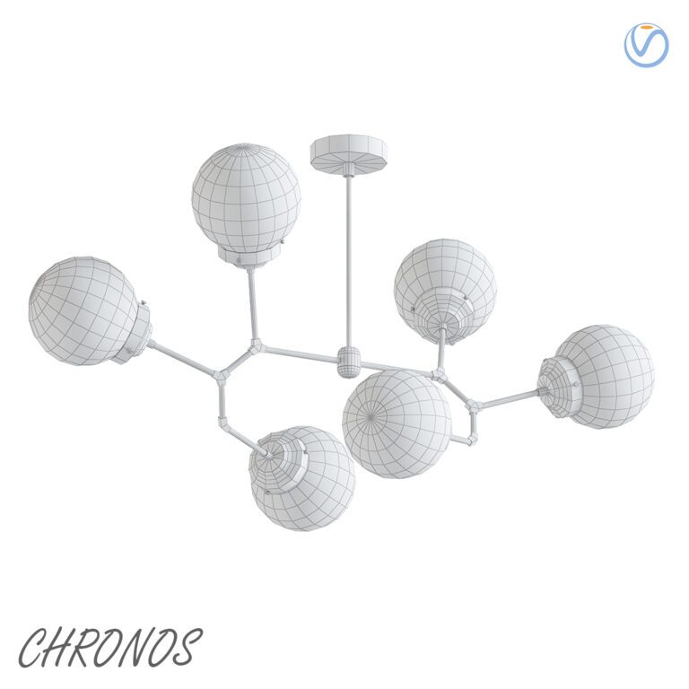 Chronos chandelier (338499) 3D model - Download 3D model Chronos ...