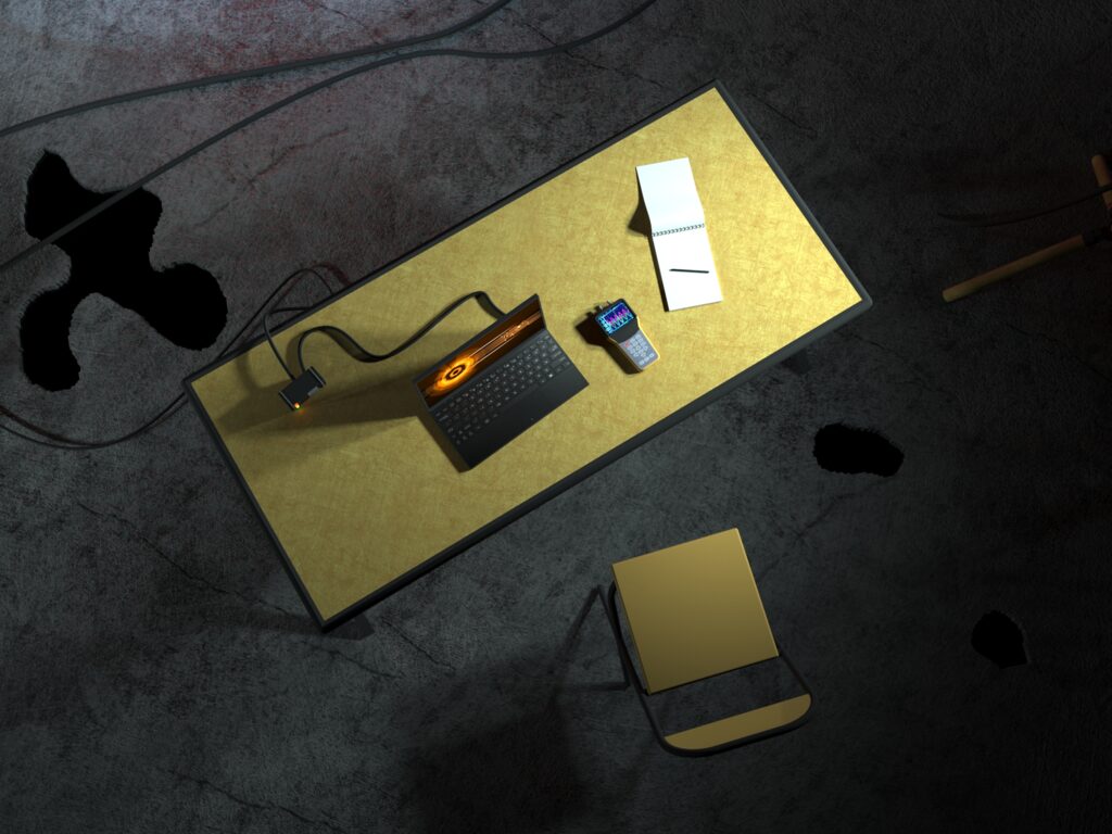 Fantastic Sci-fi Scientific Research Laboratory in a Cave (338632) 3D ...