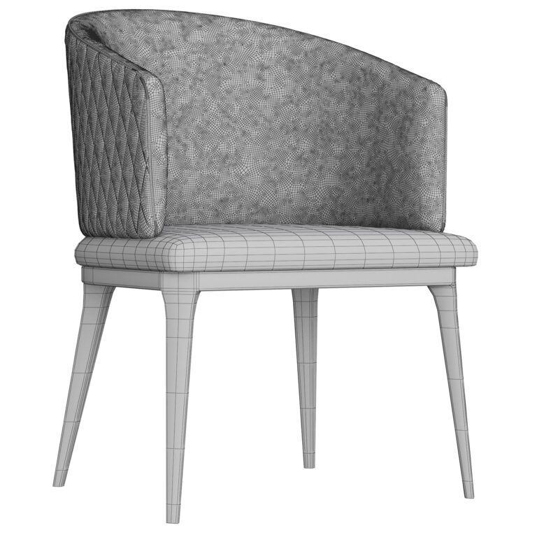 OPERA LOUISE chair (338655) 3D model - Download 3D model OPERA LOUISE ...