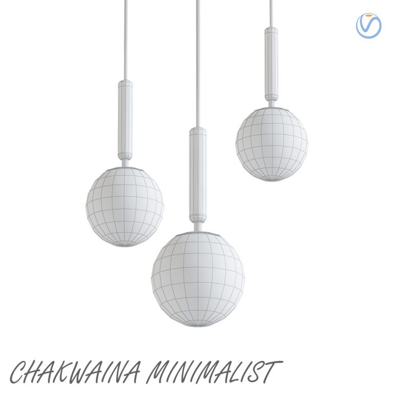 Chakwaina Minimalist Pendant (338811) 3D model - Download 3D model ...