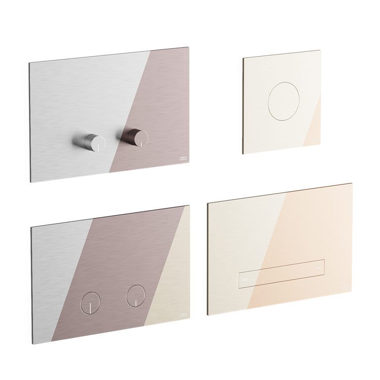 Flush buttons Cea Wc Plates set 1 (339107) 3D model - Download 3D model ...