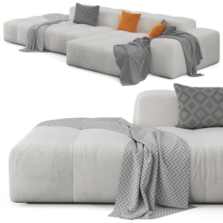 Sofa Pixel Modular By Saba Vol-1 (340125) 3D model - Download 3D model ...