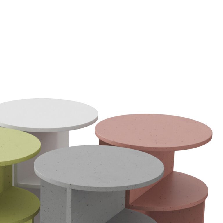 Halves Side Table (340685) 3D model - Download 3D model Halves Side ...