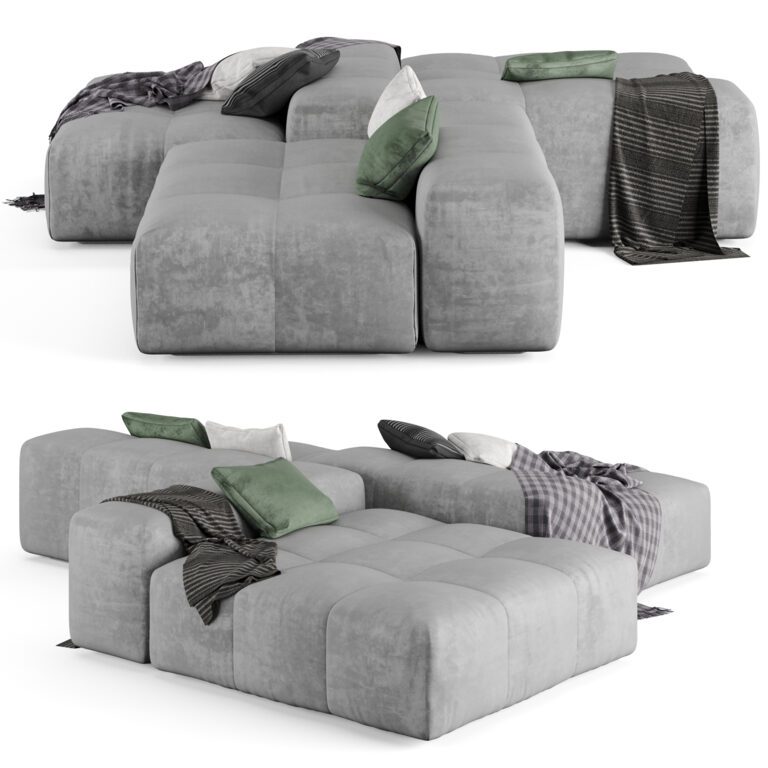 Pixel modular sofa by Saba Vol-2 (340806) 3D model - Download 3D model ...