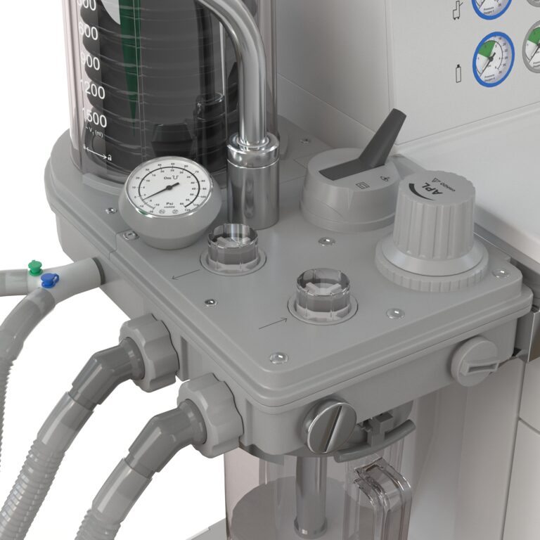 Anesthesia and respiratory machine WATO EX35 (340876) 3D model ...