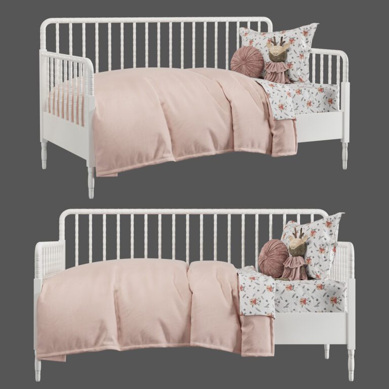 Pottery Barn Elsie Daybed (340971) 3D model - Download 3D model Pottery ...