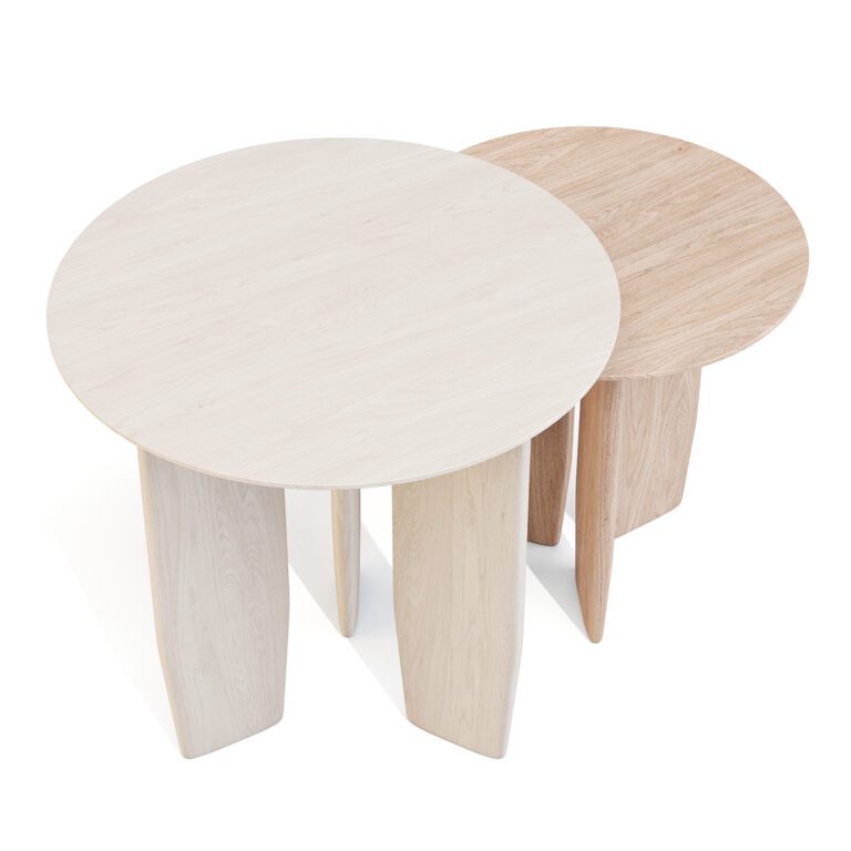 Andreu World Oru Side Tables (341029) 3D model - Download 3D model ...