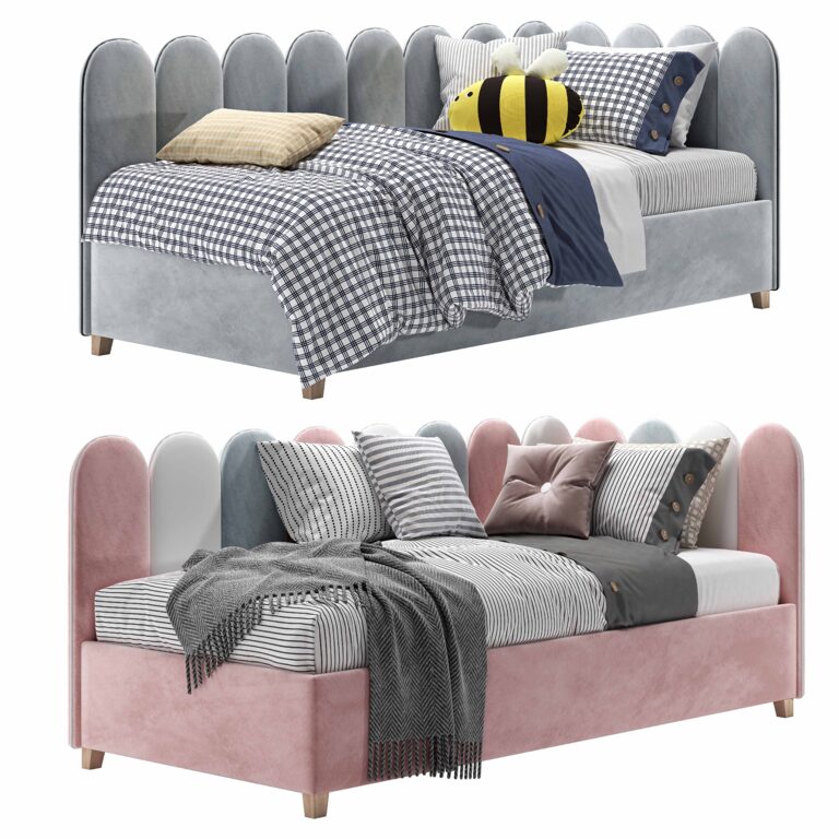 Aria Corner Bed (341074) 3D model - Download 3D model Aria Corner Bed ...