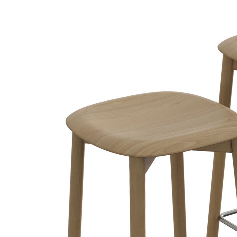 Soft Edge Bar Stool 32 (341133) 3D model - Download 3D model Soft Edge ...