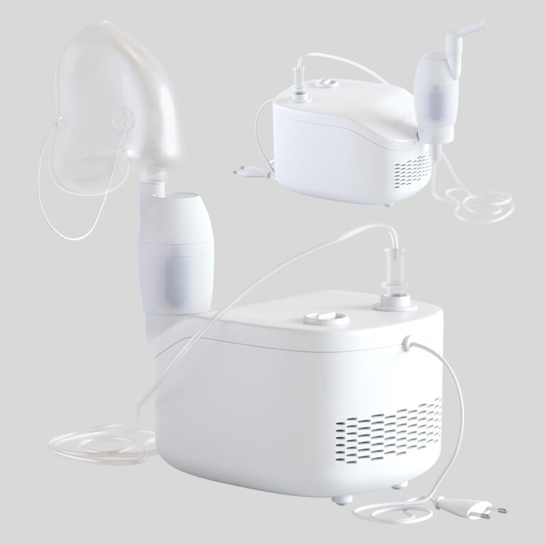 Compressor Nebulizer For Child & Adult NEC-101 Omron (341212) 3D model ...
