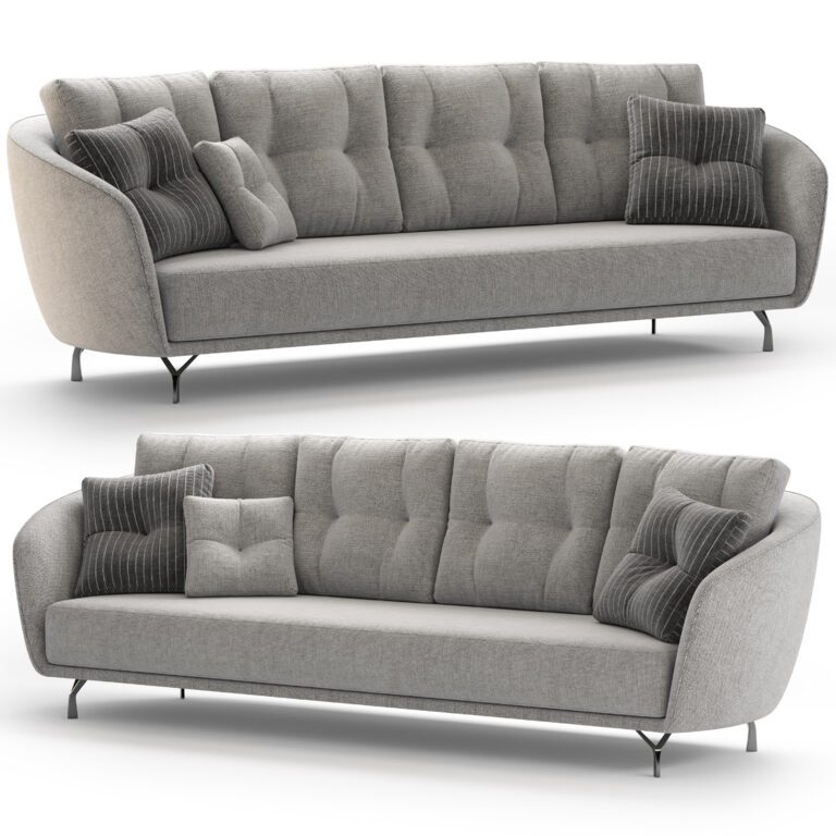 Sofa VALENTINI ETHOS (341574) 3D model - Download 3D model Sofa ...