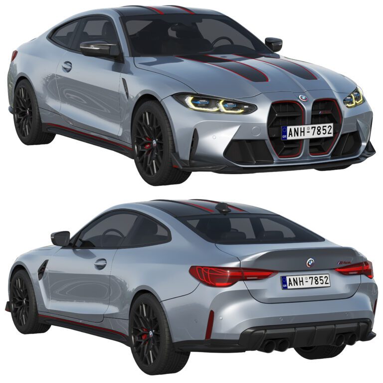 BMW M4 CSL (341899) 3D model - Download 3D model BMW M4 CSL (341899 ...