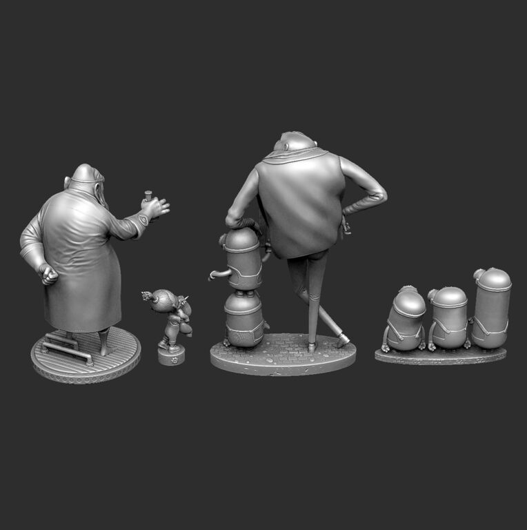 Despicable Me. Set for 3D PRINT. (341907) 3D model - Download 3D model ...