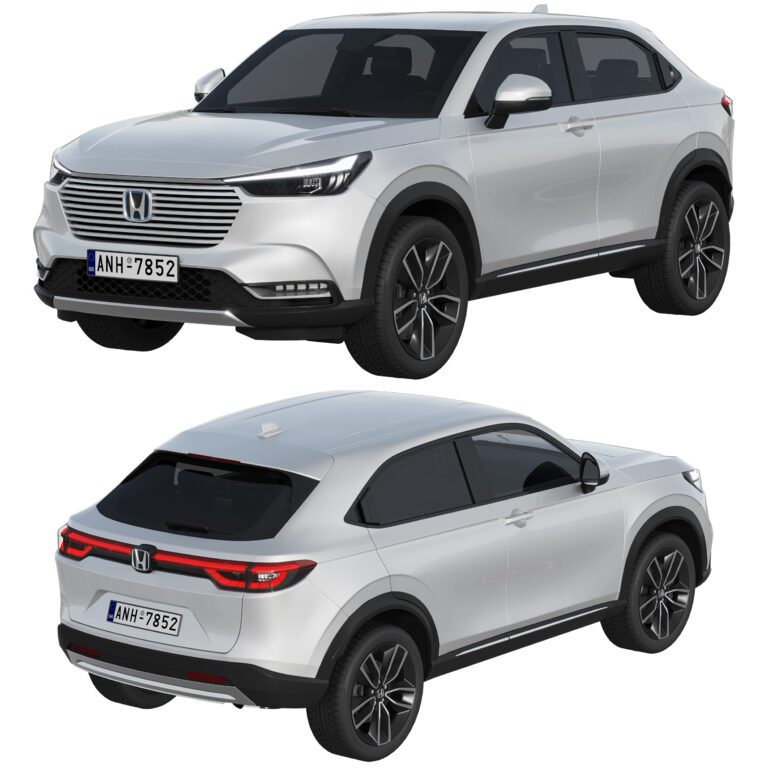 Honda HR-V car (341956) 3D model - Download 3D model Honda HR-V car ...