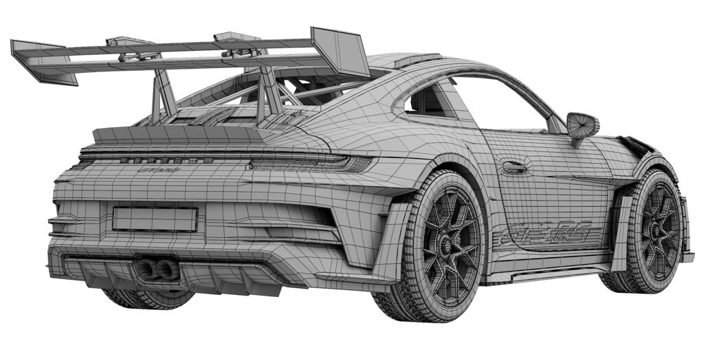 Porsche 911 GT3 RS car (341982) 3D model - Download 3D model Porsche ...