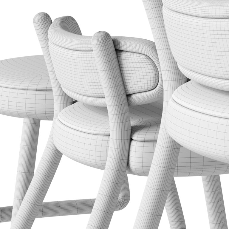 POLUS 001, 002 , 004 , 005 and 007 Chair by Pierre Augustin Rose ...