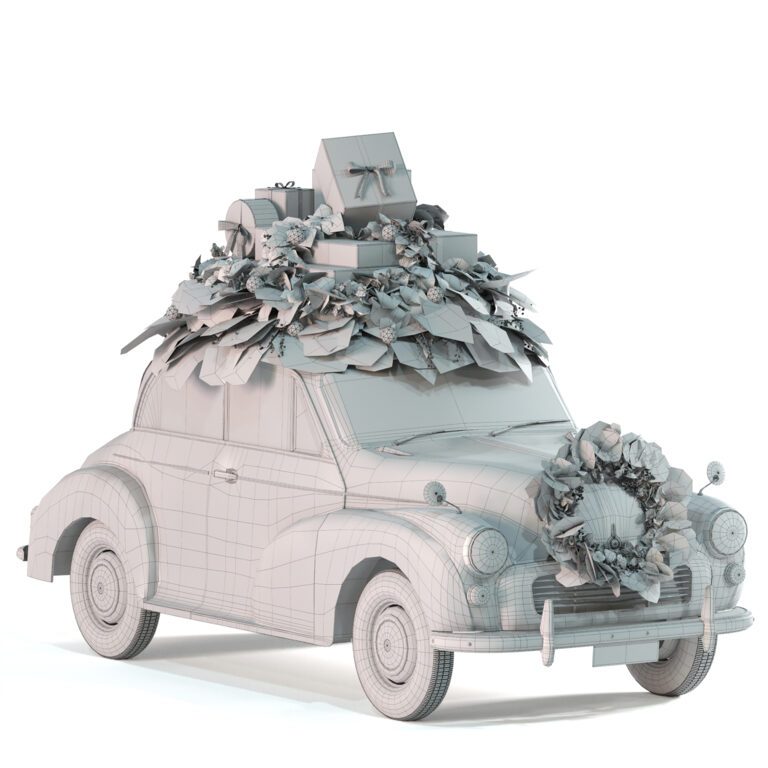 Morris Minor 1961 (342400) 3D model - Download 3D model Morris Minor ...