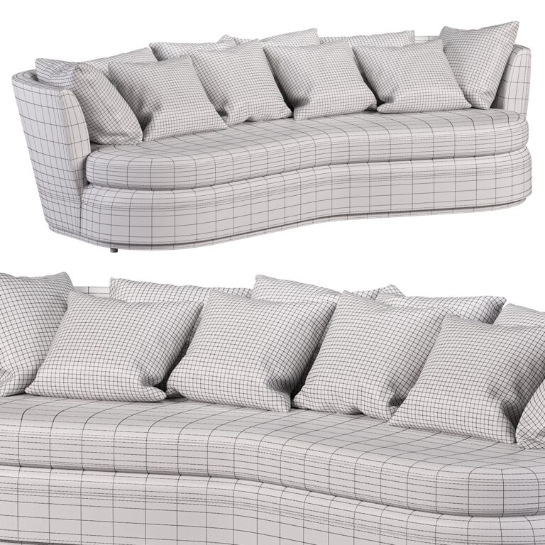 DIVANO APOLLO MAXALTO sofa (342616) 3D model - Download 3D model DIVANO ...