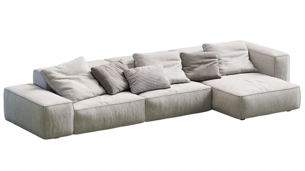 Living Divani NeoWall Sofa (342983) 3D model - Download 3D model Living ...