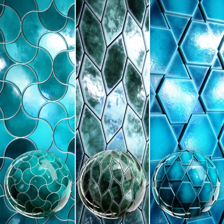 Tile 4K Materials A6 3 materials (343052) 3D model - Download 3D model ...