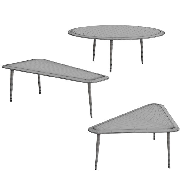 Coffee Table Belsize (343732) 3D model - Download 3D model Coffee Table ...