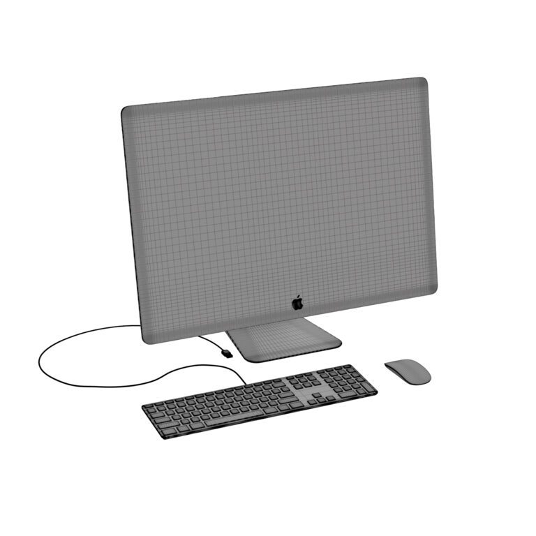 Computer Apple iMac Pro 2020 (343837) 3D model - Download 3D model ...