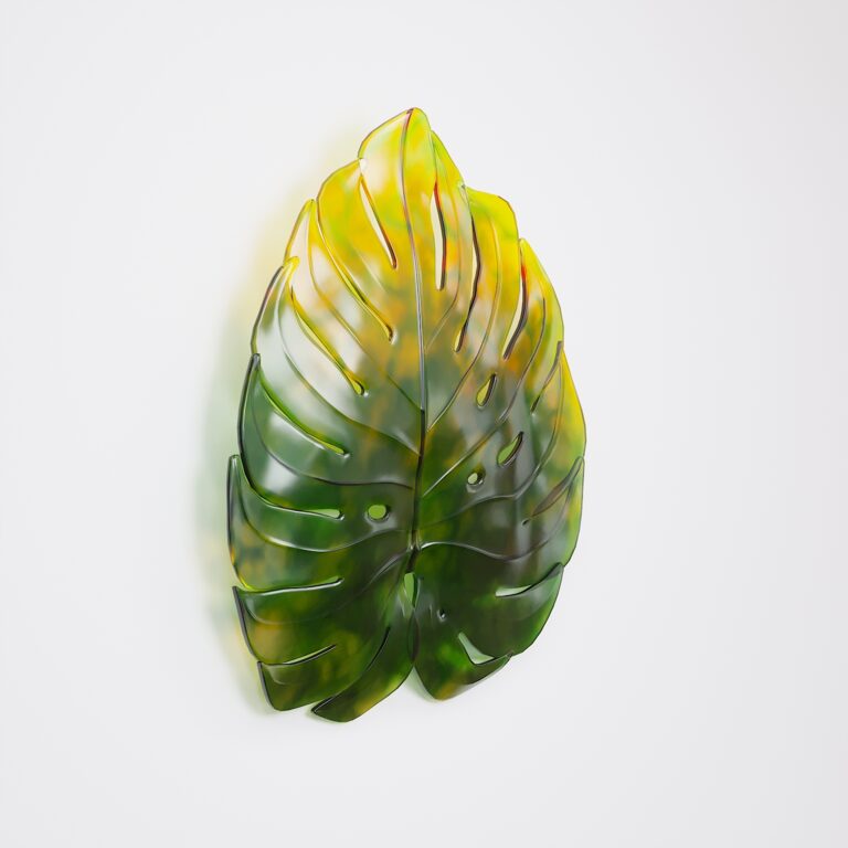 Daum leaf sconce (343849) 3D model - Download 3D model Daum leaf sconce ...