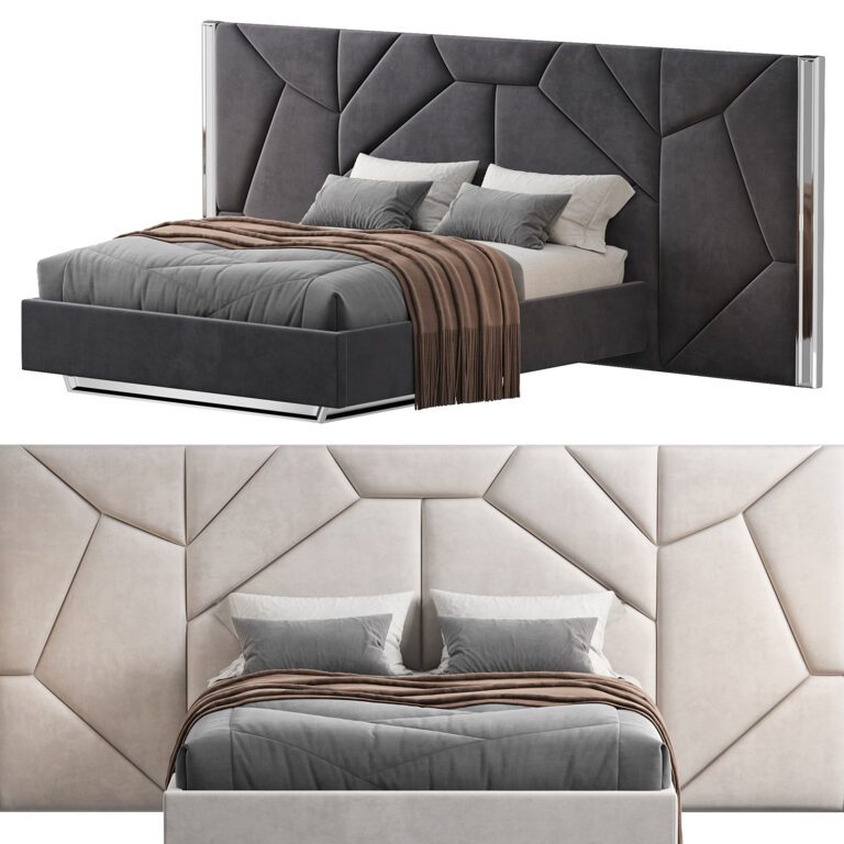 Montreal Luxury Bed (344532) 3D model - Download 3D model Montreal ...