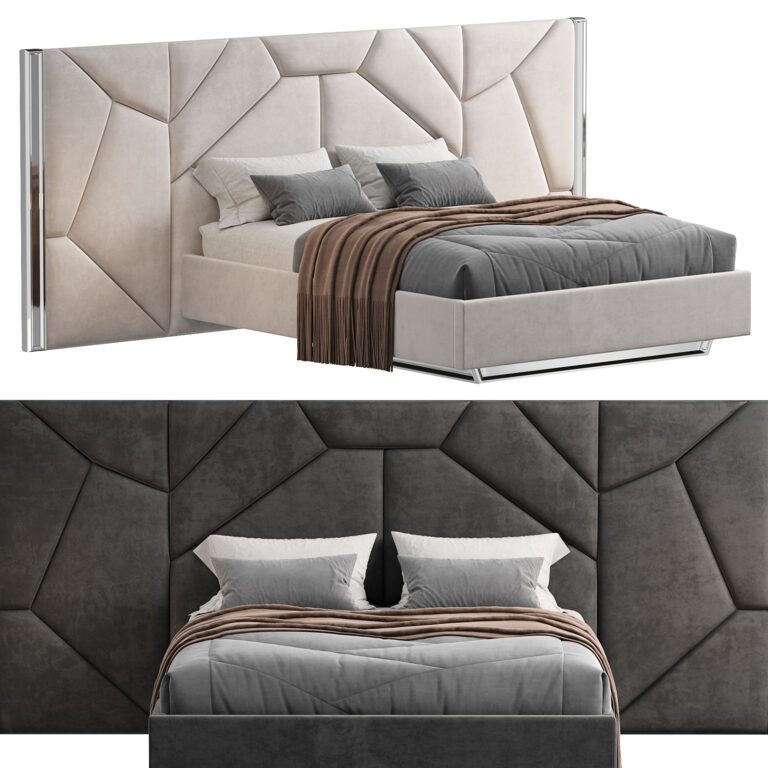 Montreal Luxury Bed (344532) 3D model - Download 3D model Montreal ...