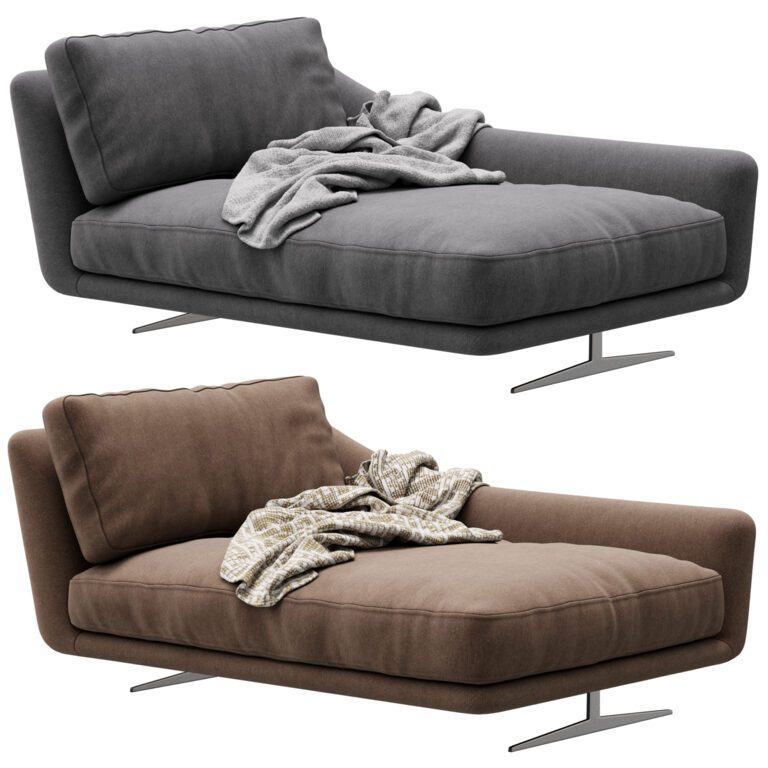 Bonaldo Skid Ottoman (344803) 3D model - Download 3D model Bonaldo Skid ...