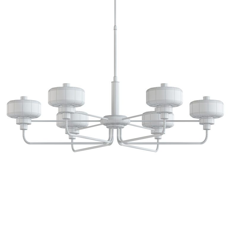 Nola Chandelier (345025) 3D model - Download 3D model Nola Chandelier ...