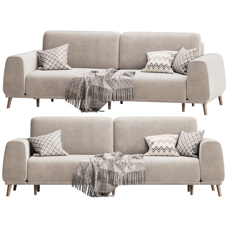 Laronso Soft Pear Sofa (345233) 3D model - Download 3D model Laronso ...