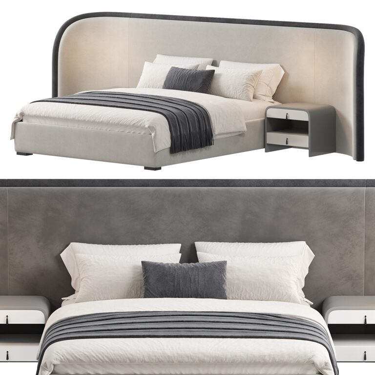 FERROL Bed (345554) 3D model - Download 3D model FERROL Bed (345554 ...