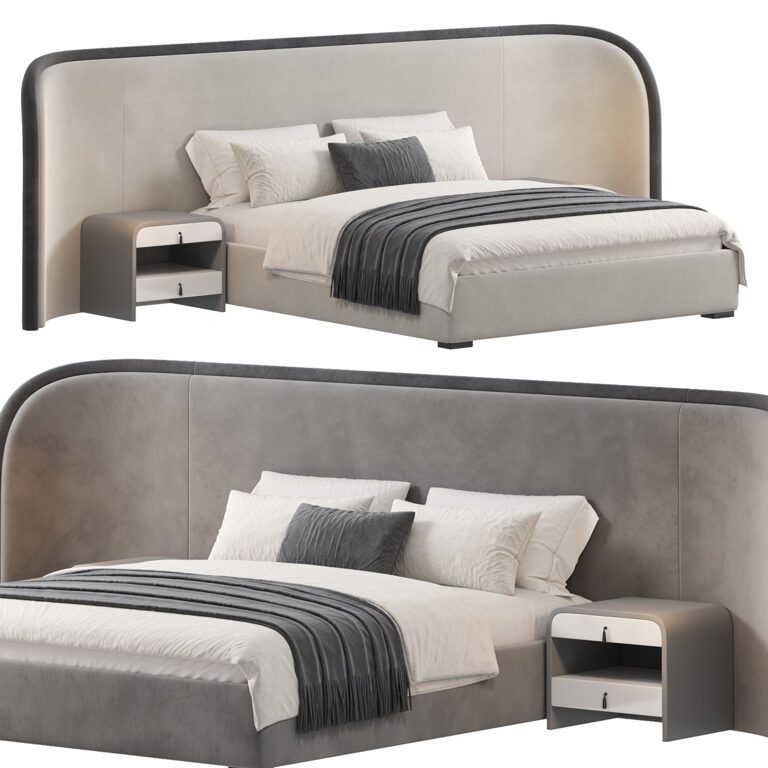 FERROL Bed (345554) 3D model - Download 3D model FERROL Bed (345554 ...