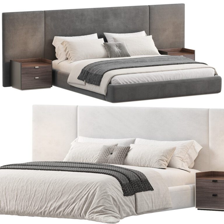 Harris Bed by thehighwall (345646) 3D model - Download 3D model Harris ...