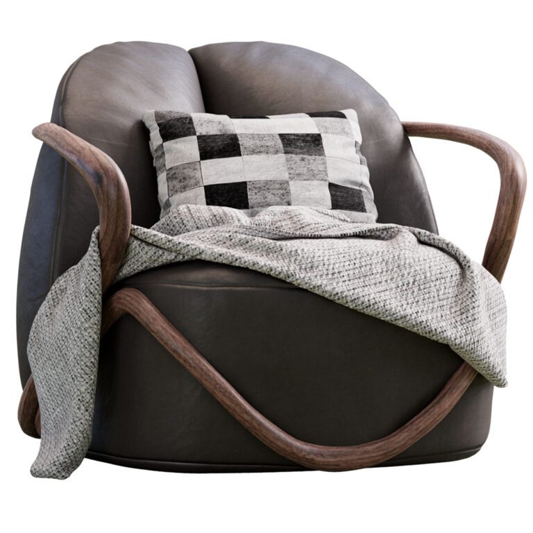 Hug Armchair By Giorgetti (345997) 3D model - Download 3D model Hug ...