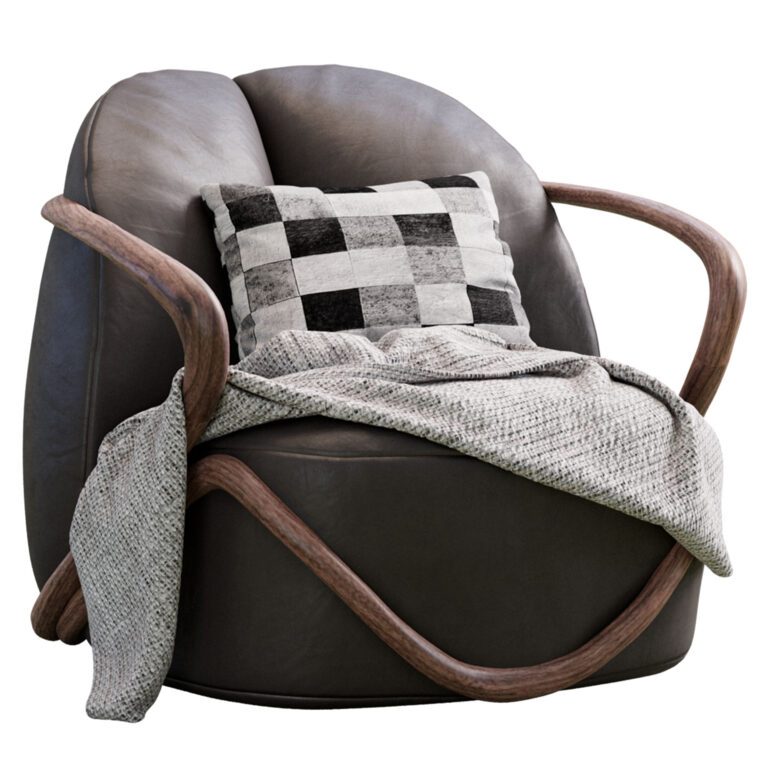 Hug Armchair By Giorgetti (345997) 3D model - Download 3D model Hug ...