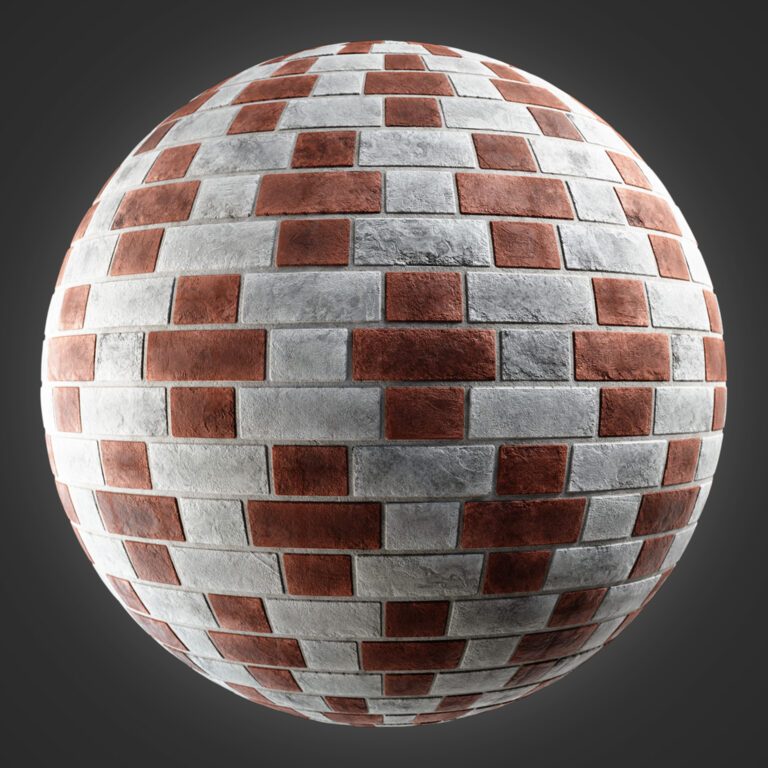 Brick 4K Materials V2-4 - 3 materials (346182) 3D model - Download 3D ...