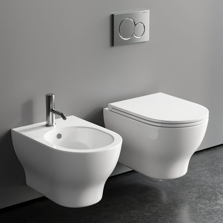 GSG Ceramic Design Speed Wall-Hung WC (346545) 3D model - Download 3D ...