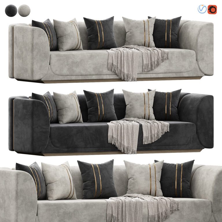 Laura Sofa by Private Label (346603) 3D model - Download 3D model Laura ...
